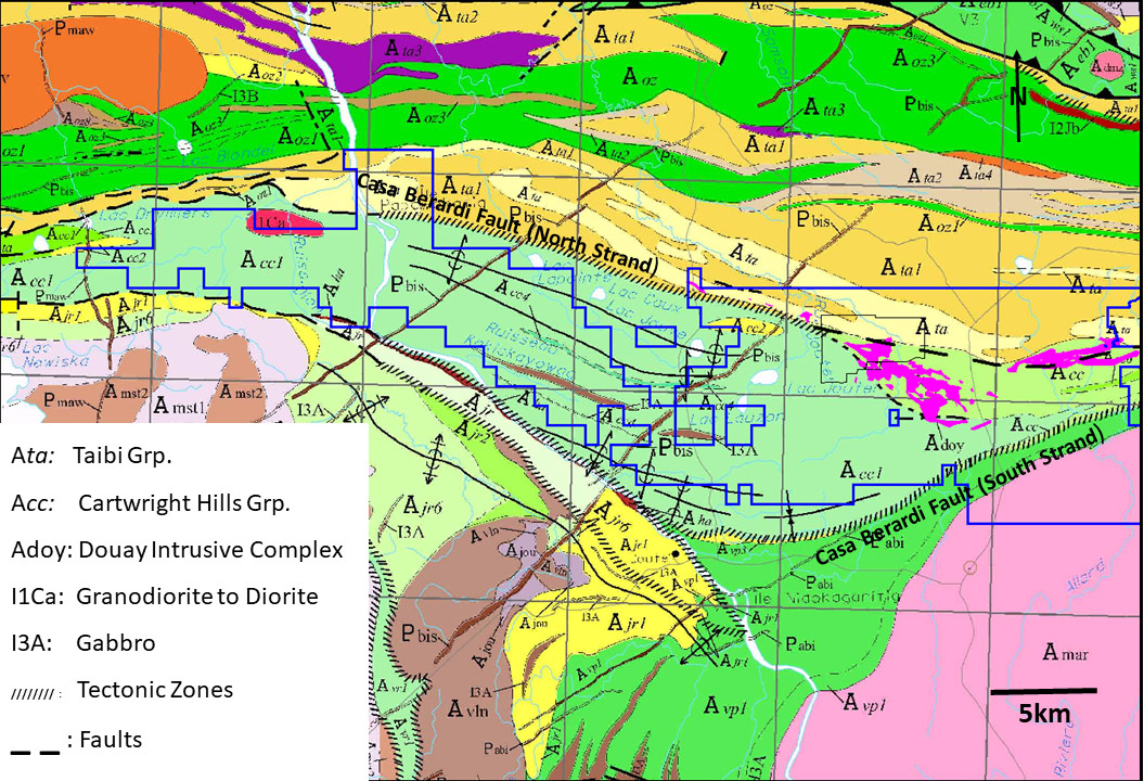 Maple Gold Mines - Douay Gold Project